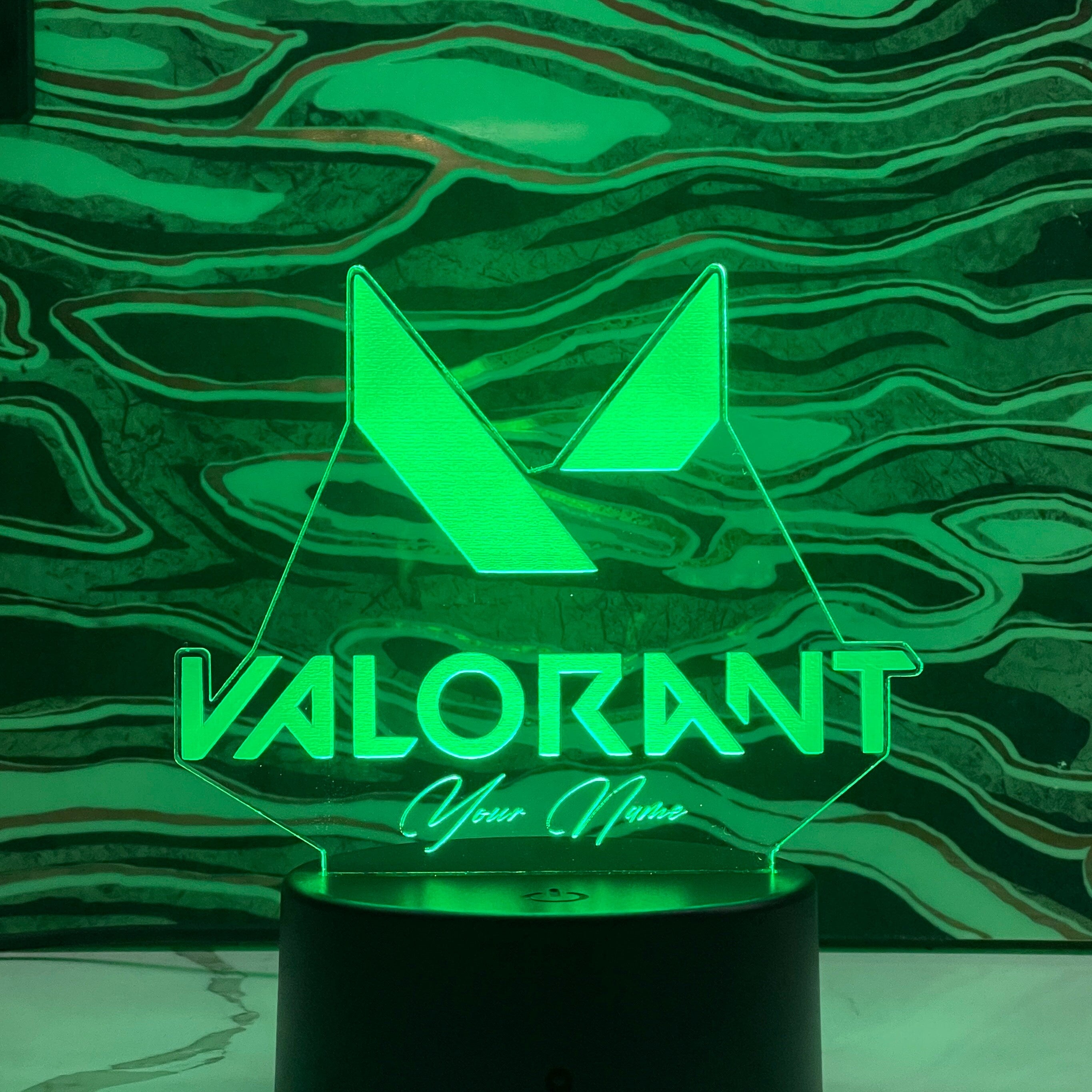 Valorant Custom Gamer Tag Home Decor Sign – Crypto Coin Display